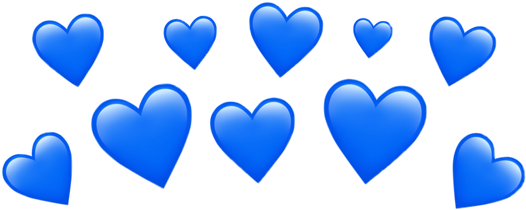 Congratulations! The PNG Image Has Been Downloaded (#heart #blue #emoji ...