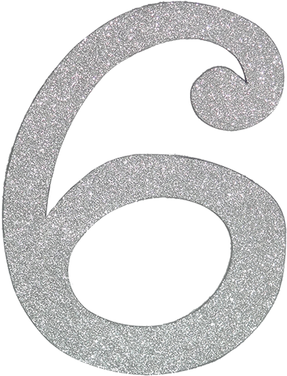 Number Six Png