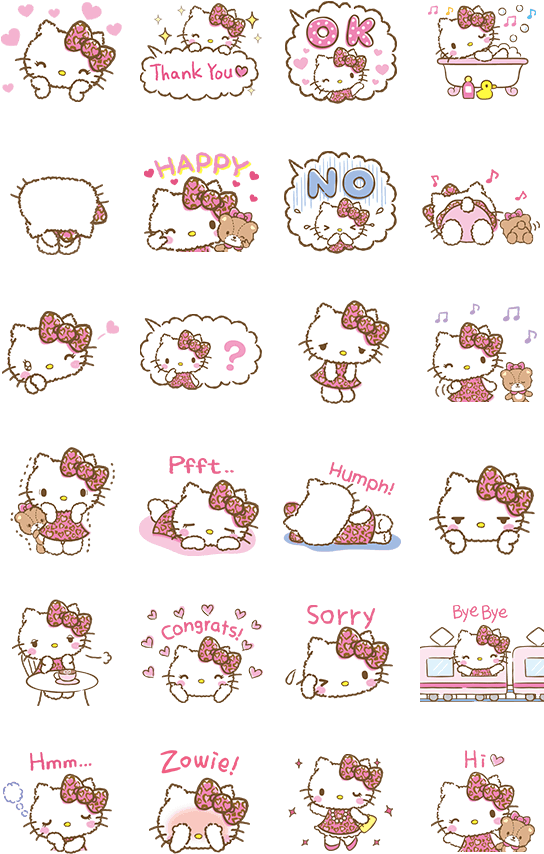 Congratulations! The PNG Image Has Been Downloaded (Cute Hello Kitty ...