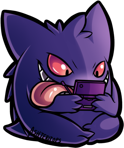 Congratulations! The PNG Image Has Been Downloaded (Gengar Gamer Png ...