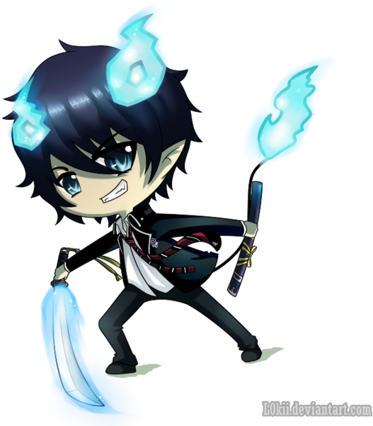 Congratulations! The PNG Image Has Been Downloaded (Rin Chibi Blue ...