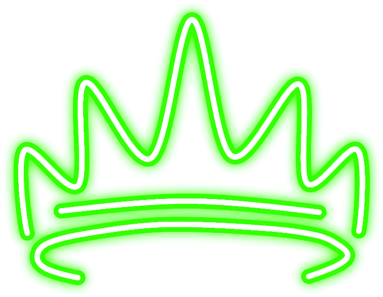 Congratulations! The PNG Image Has Been Downloaded (Green Crown Neon ...