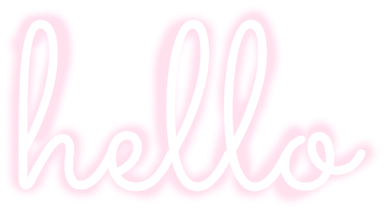Congratulations! The PNG Image Has Been Downloaded (Neon Pink Hello ...