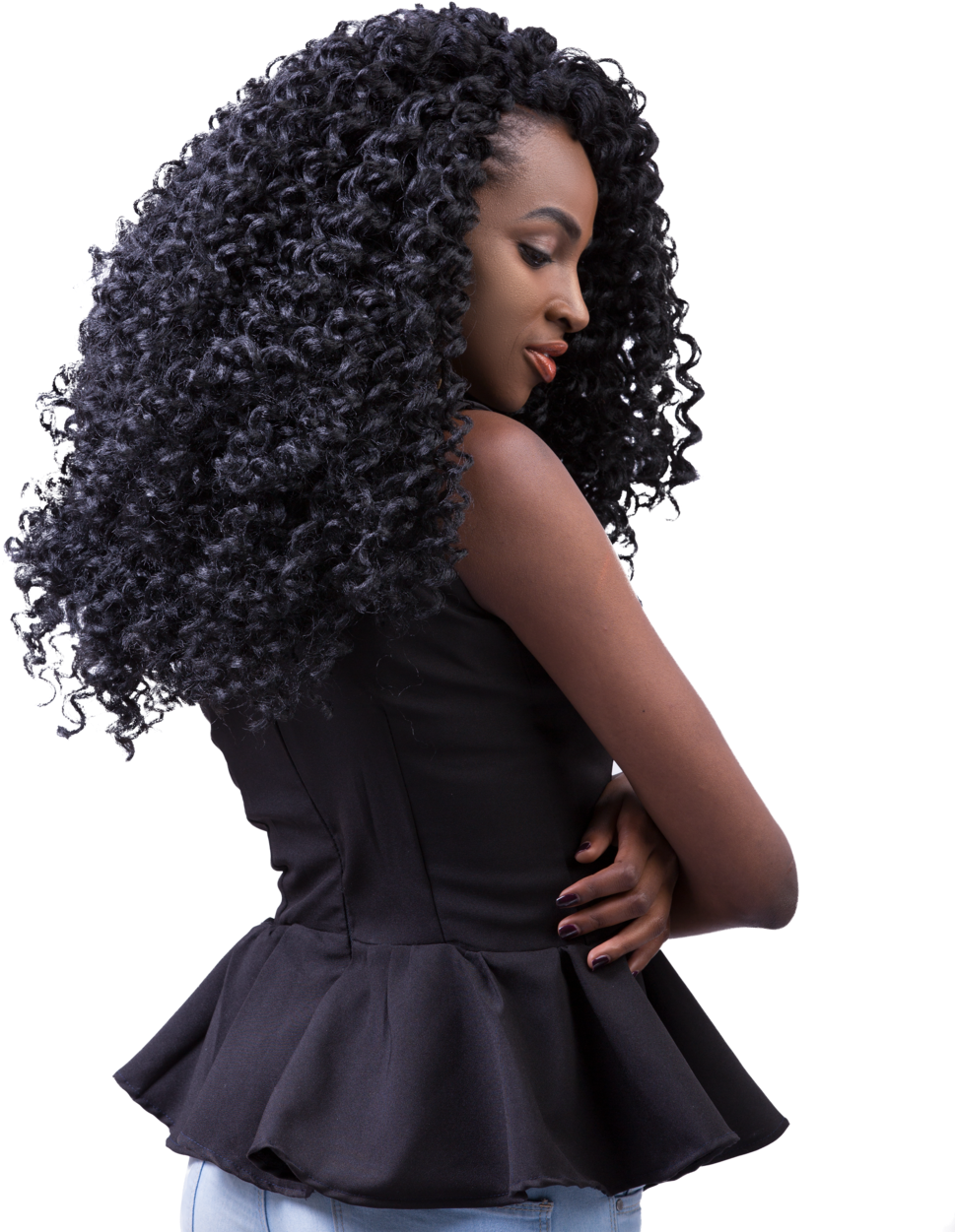Congratulations! The PNG Image Has Been Downloaded (Curly Kinky ...