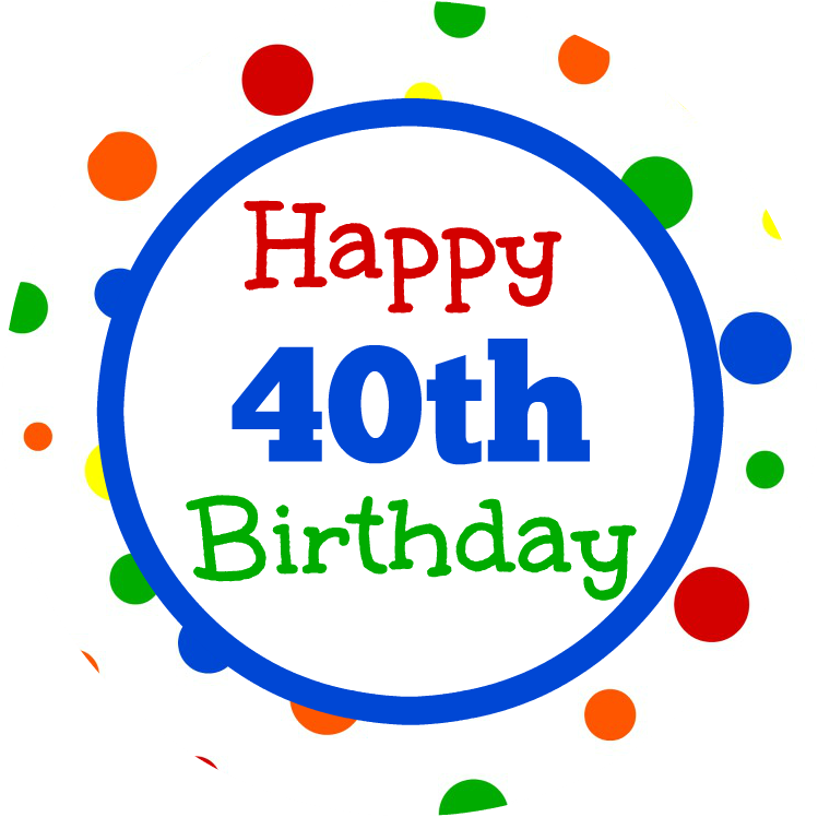 Congratulations! The PNG Image Has Been Downloaded (40th Birthday Gifts ...