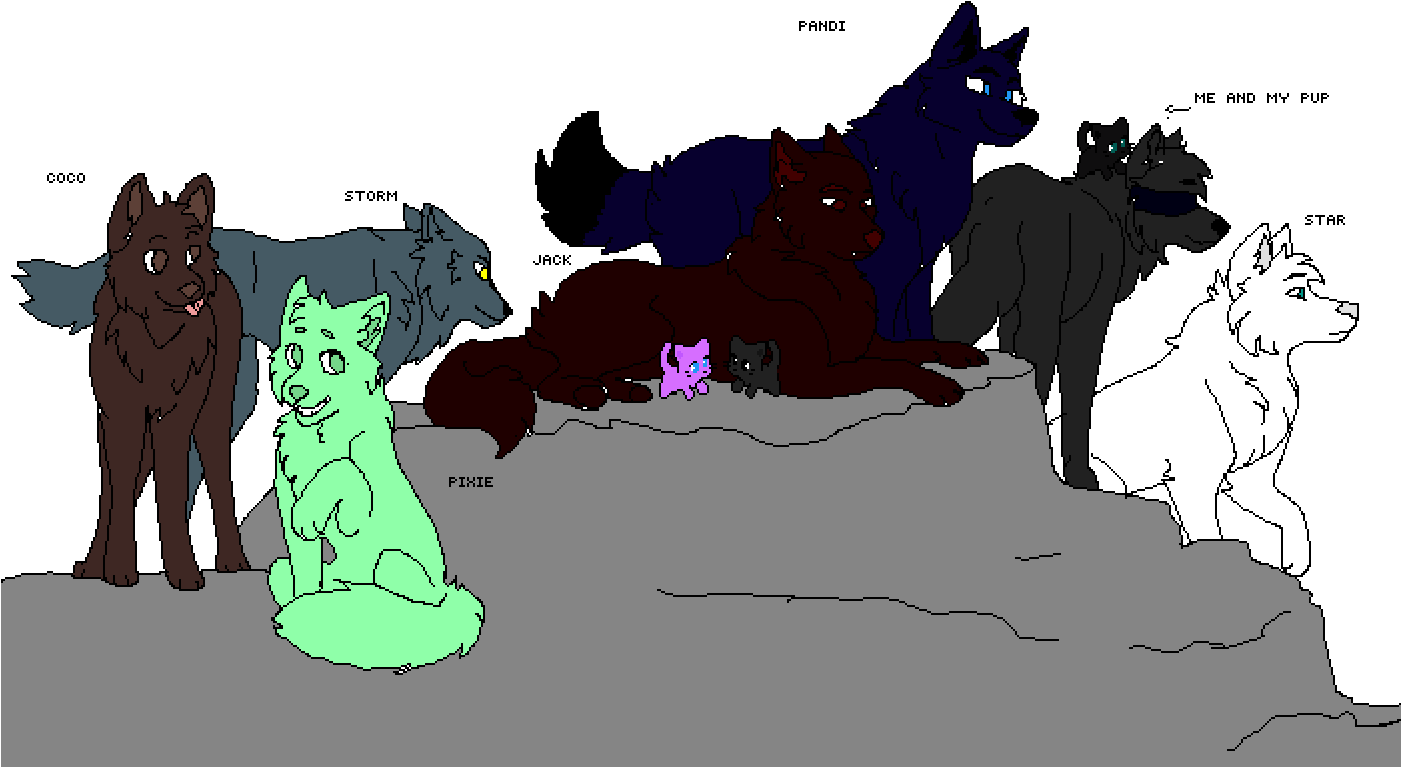 Congratulations! The PNG Image Has Been Downloaded (Wolf Pack Png ...