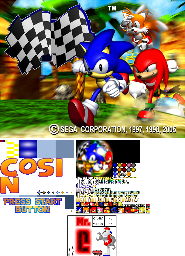 Congratulations! The PNG Image Has Been Downloaded (Sonic R Title ...