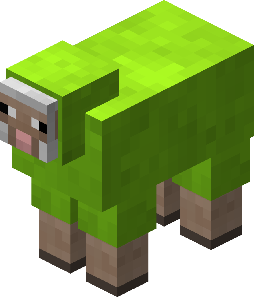 Congratulations! The PNG Image Has Been Downloaded (Minecraft Sheep Png ...
