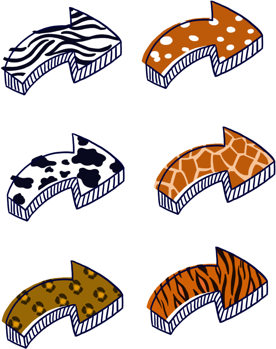 Congratulations! The PNG Image Has Been Downloaded (Arrow Striped Hand ...
