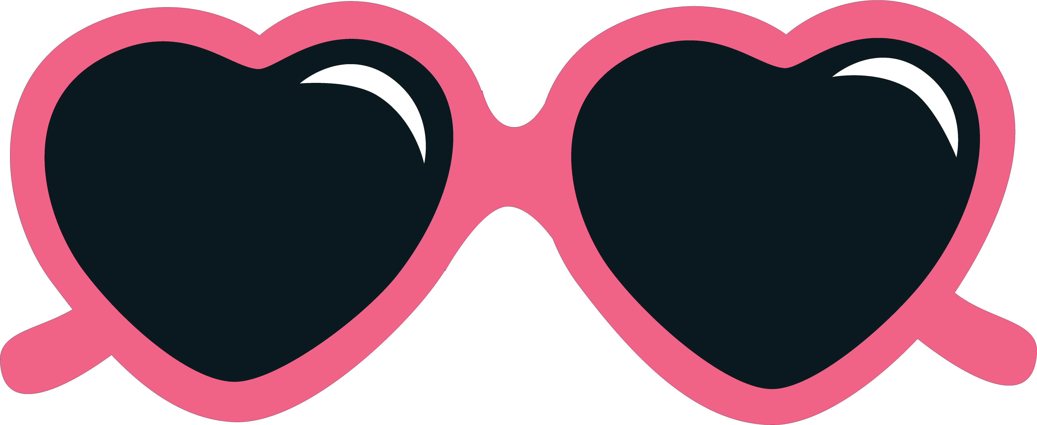 Congratulations! The PNG Image Has Been Downloaded (Heart Sunglasses ...