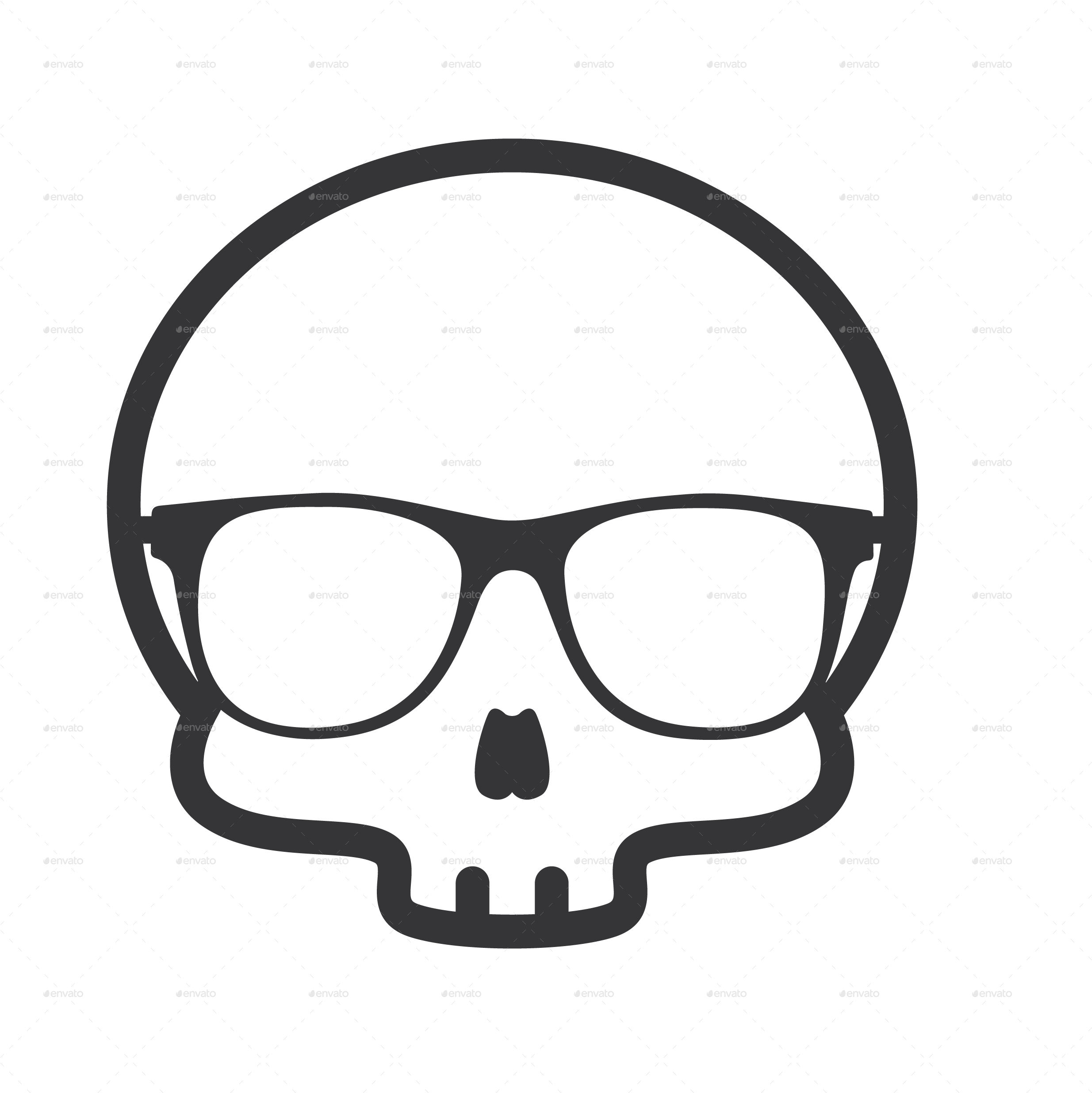 Congratulations! The PNG Image Has Been Downloaded (Skull Drawing Png ...