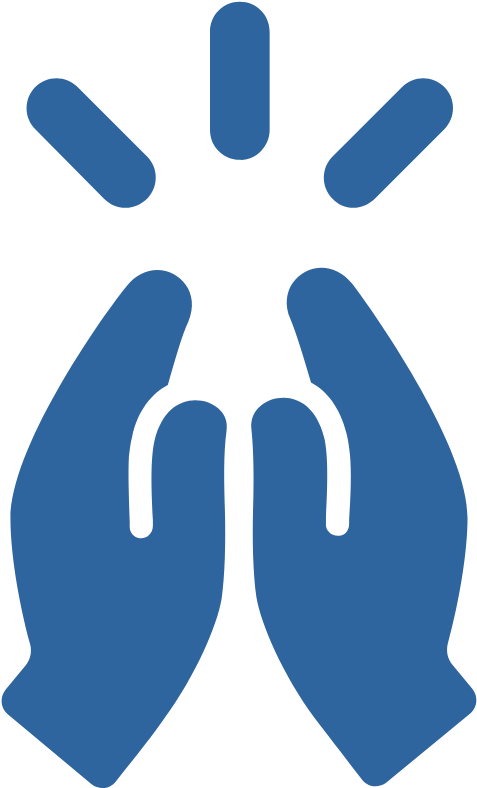 Congratulations! The PNG Image Has Been Downloaded (Icon Prayer Hands ...
