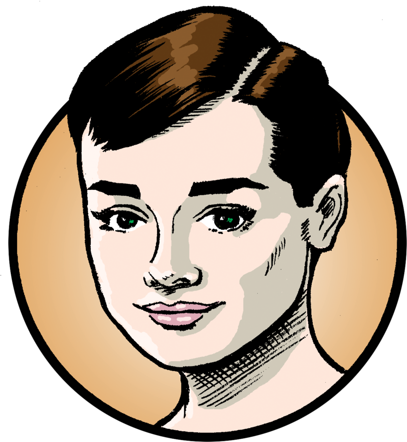 Congratulations! The PNG Image Has Been Downloaded (Audrey Hepburn ...