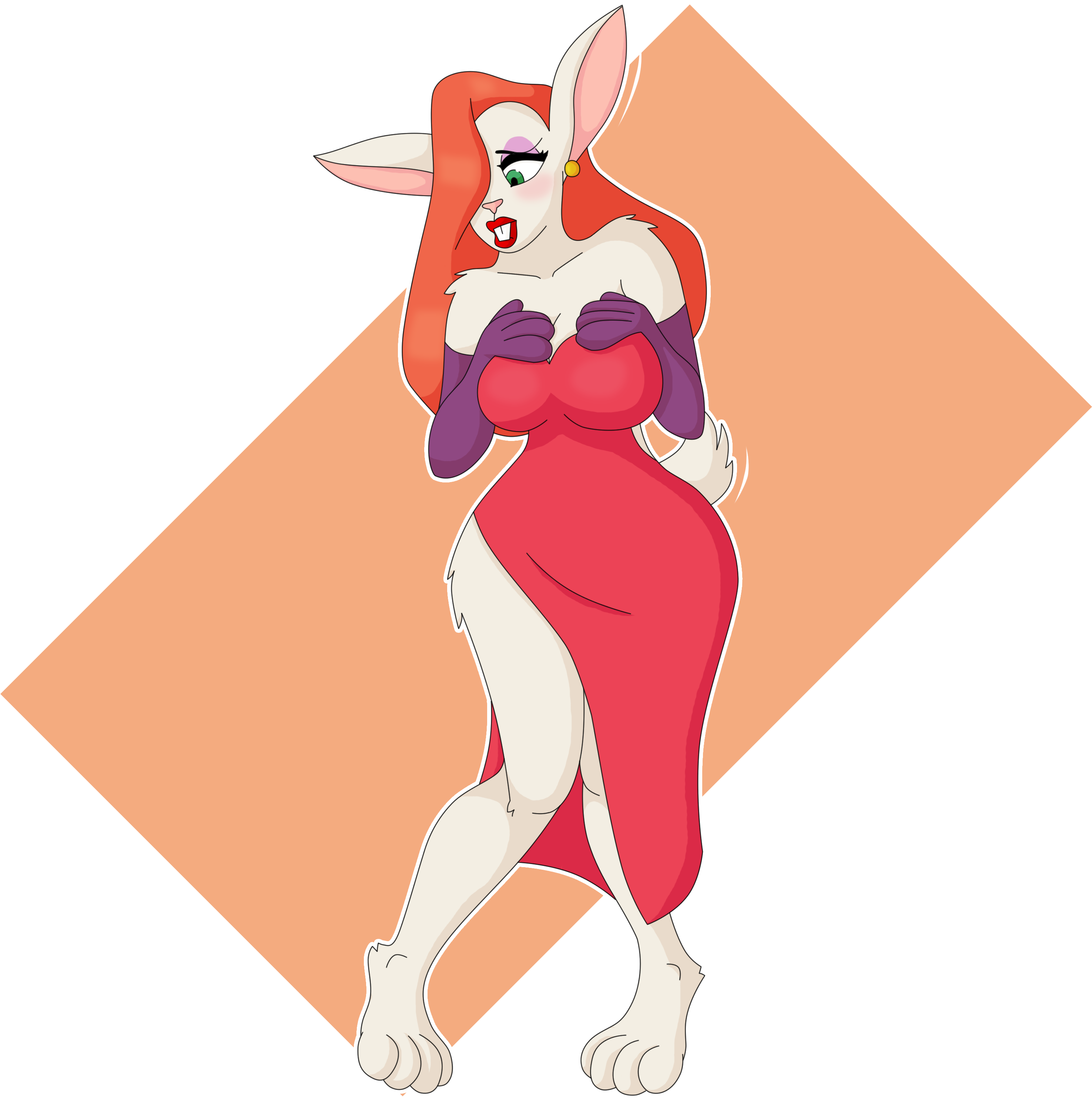 Congratulations! The PNG Image Has Been Downloaded (Jessica The Rabbit ...