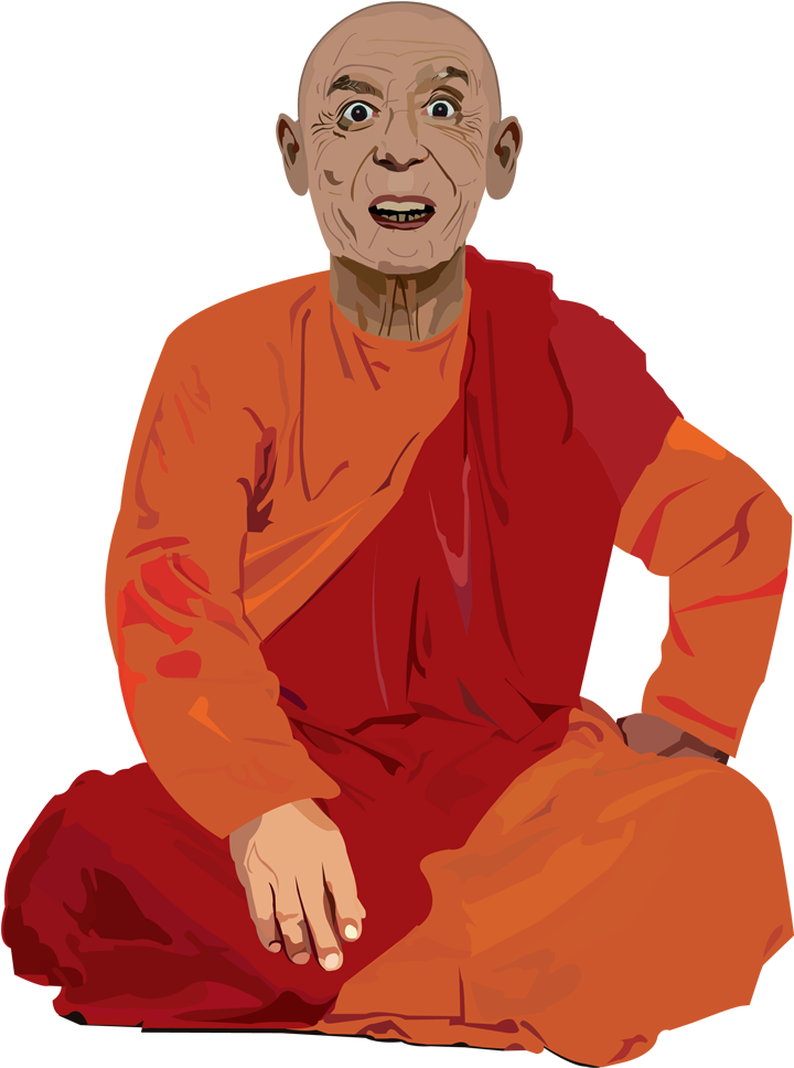 Congratulations! The PNG Image Has Been Downloaded (Monk Meditation Png ...