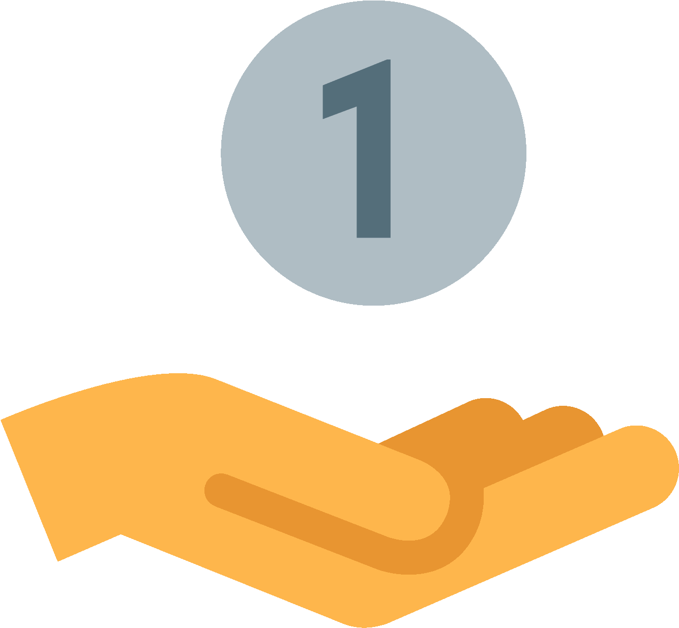 Congratulations! The PNG Image Has Been Downloaded (Coin In Hand Icon ...