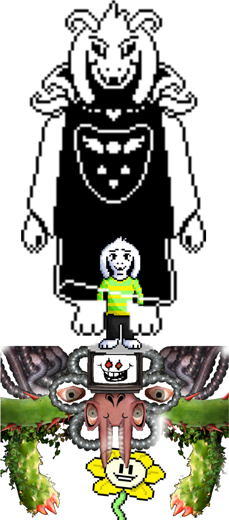 Congratulations! The PNG Image Has Been Downloaded (#asriel Evolutions ...