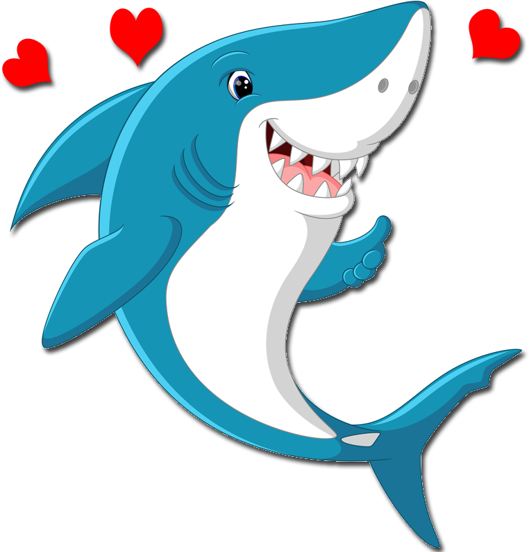 Congratulations! The PNG Image Has Been Downloaded (Transparent Shark ...