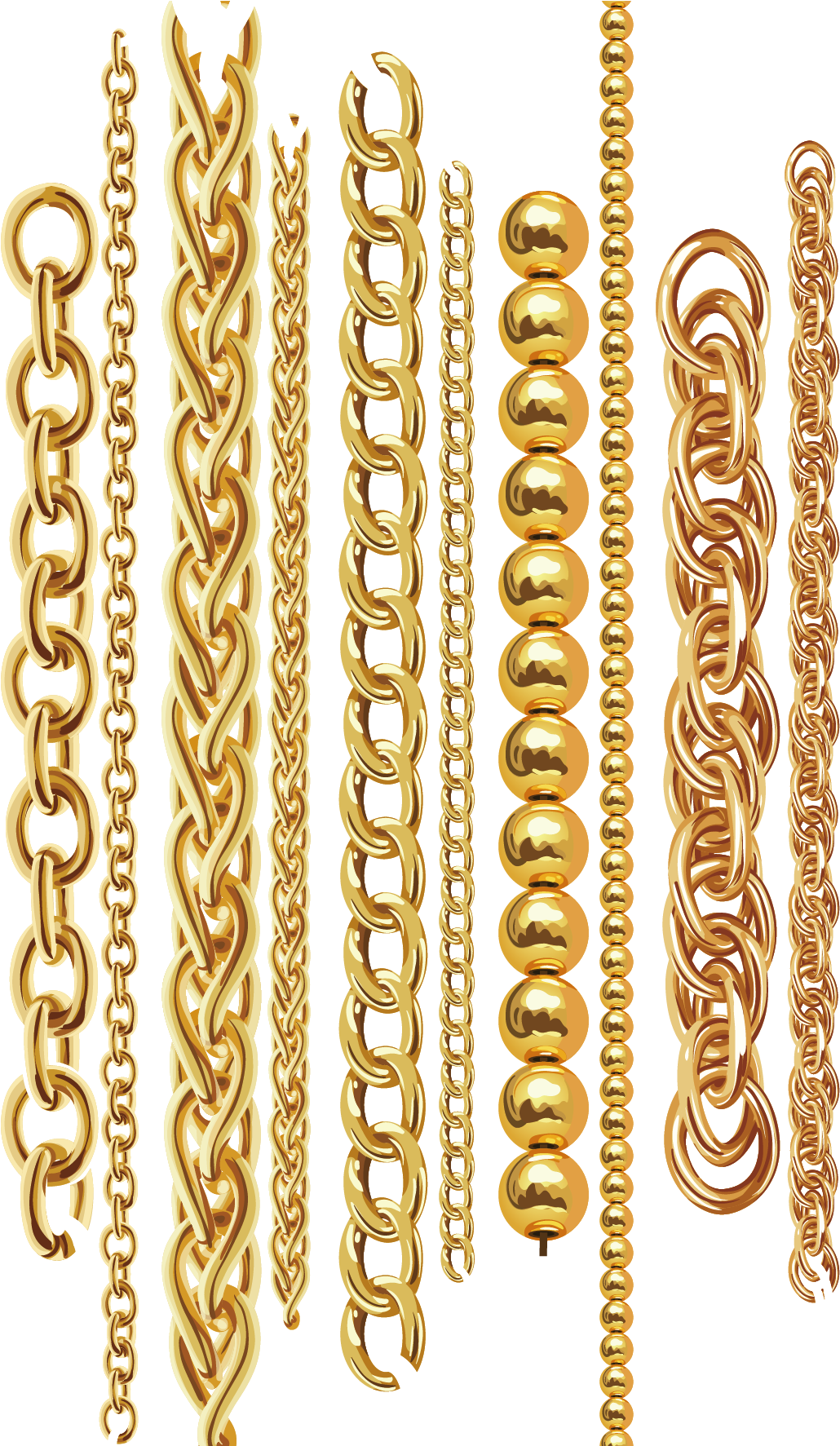 Congratulations! The PNG Image Has Been Downloaded (Gold Chain Vector ...