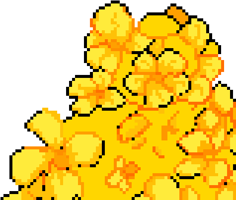 Congratulations! The PNG Image Has Been Downloaded (Undertale Golden Flowers Png, Transparent ...