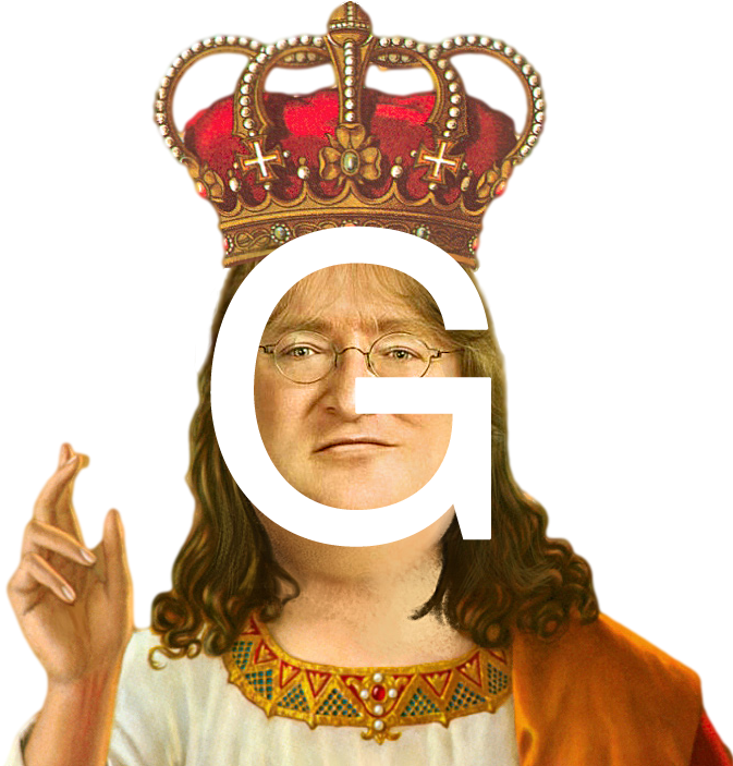Congratulations! The PNG Image Has Been Downloaded (Lord Gaben Png ...
