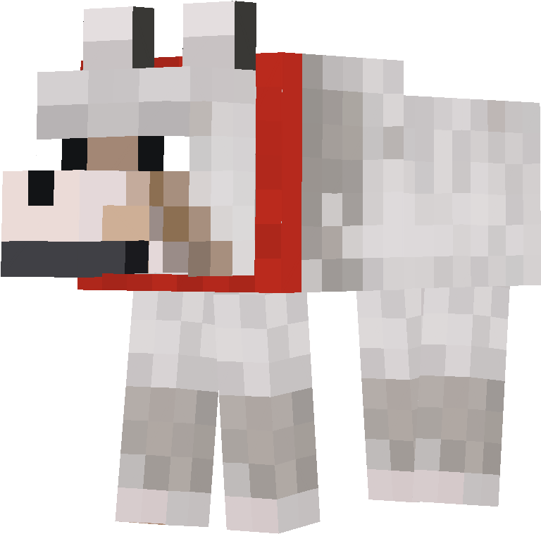 Congratulations! The PNG Image Has Been Downloaded (Minecraft Wolf With ...