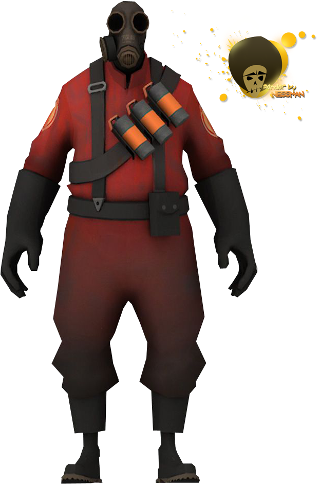 Congratulations! The PNG Image Has Been Downloaded (Tf2 Pyro T Pose, HD ...