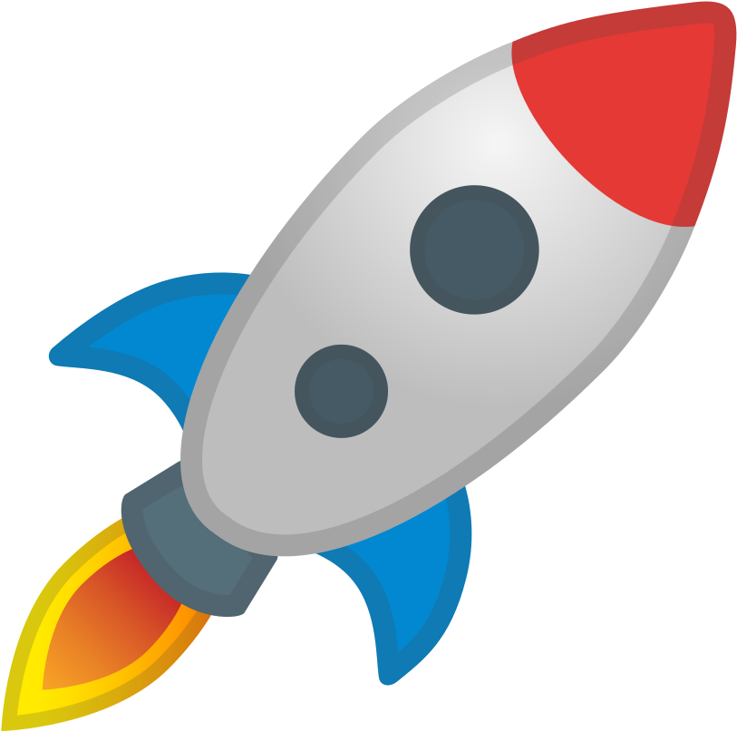 Congratulations! The PNG Image Has Been Downloaded (Rocket Icon Noto ...