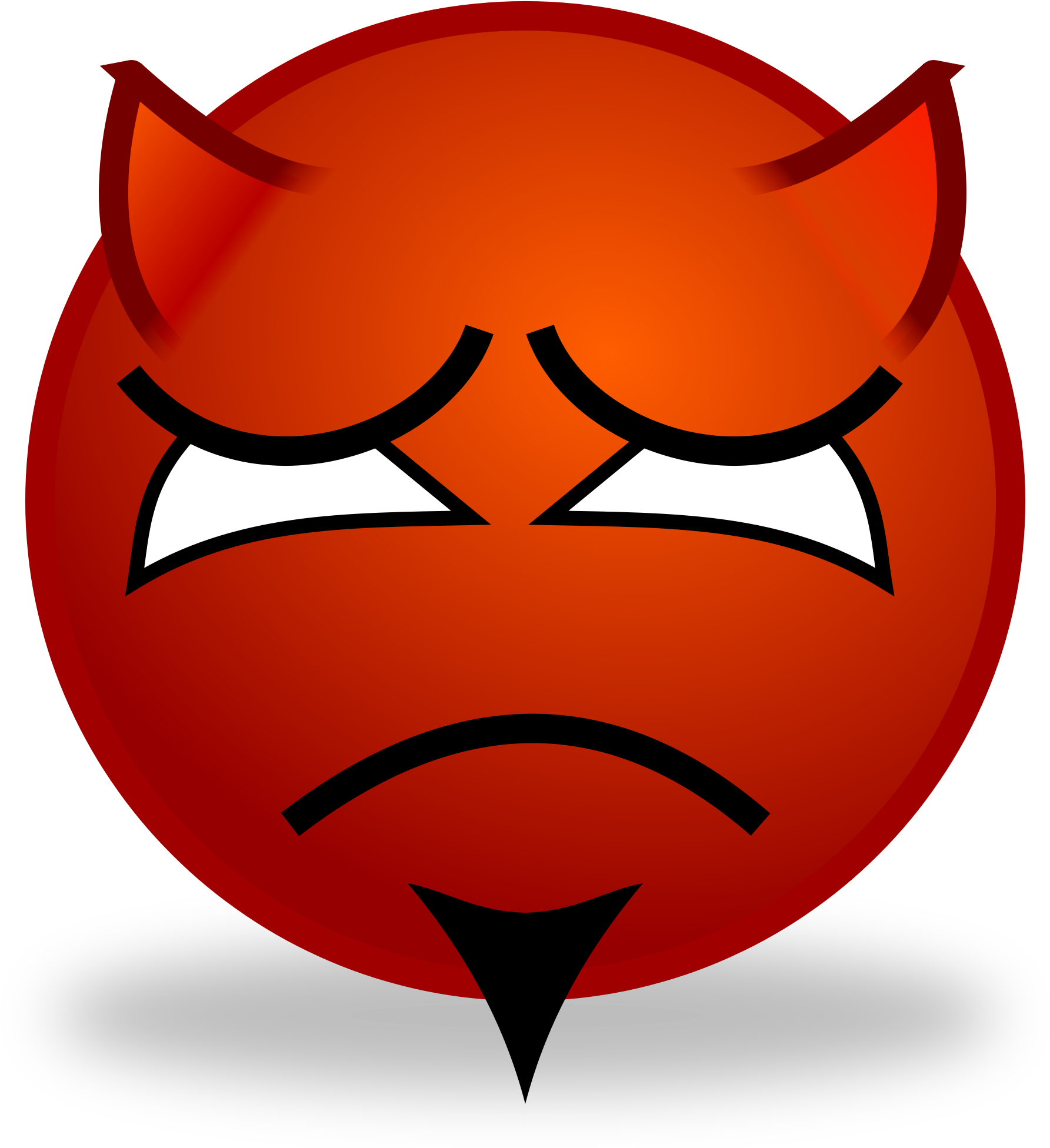 Congratulations! The PNG Image Has Been Downloaded (Devil Png - Sad ...
