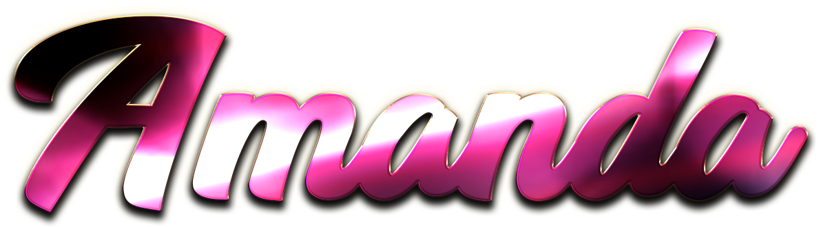 Congratulations! The PNG Image Has Been Downloaded (Amanda Name Design ...