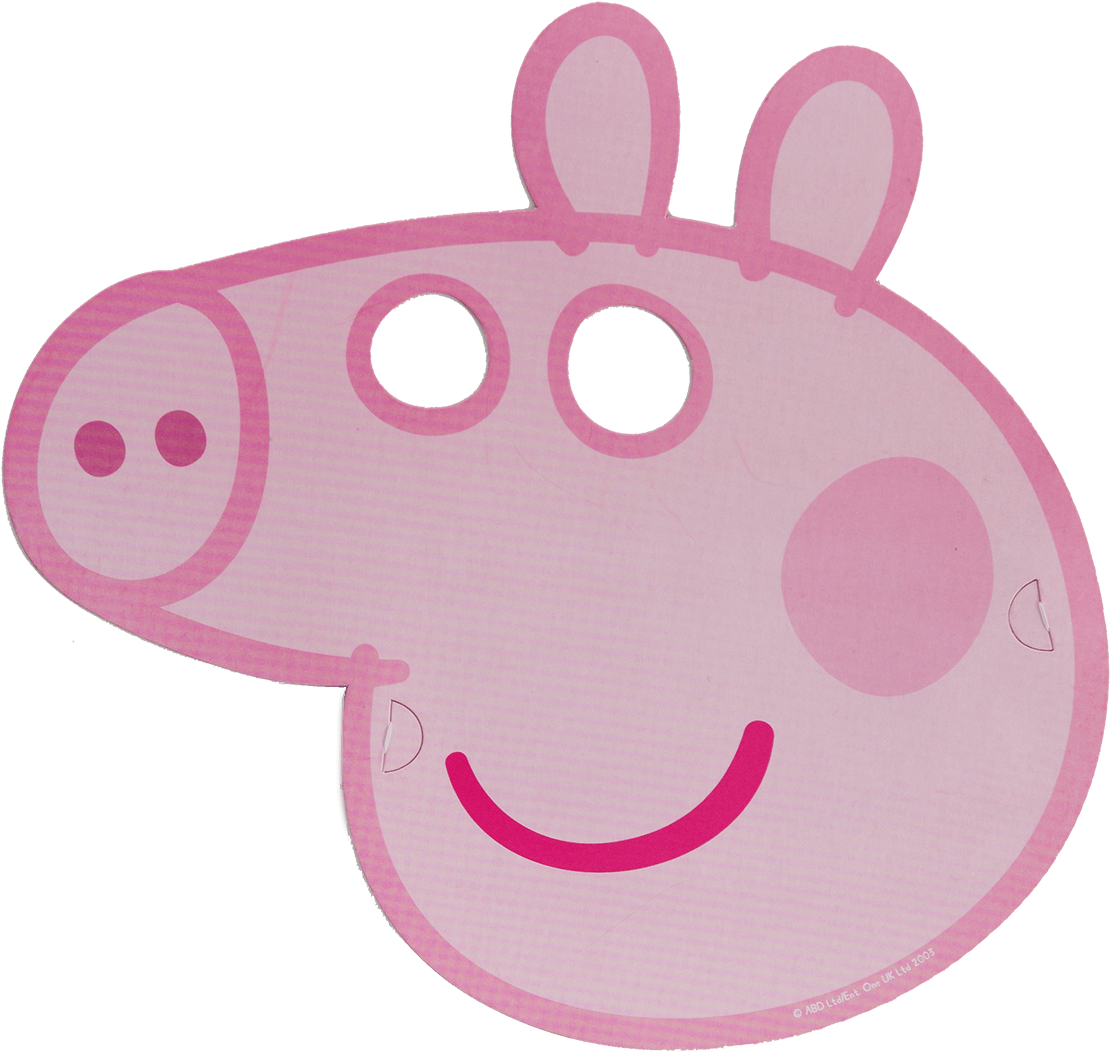 Congratulations! The PNG Image Has Been Downloaded (Peppa Pig Mask Png ...