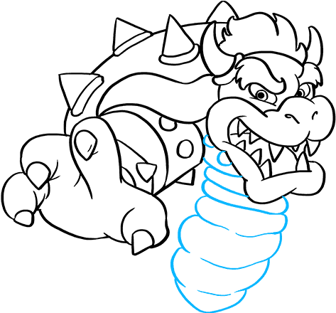 Congratulations! The PNG Image Has Been Downloaded (How To Draw Bowser ...