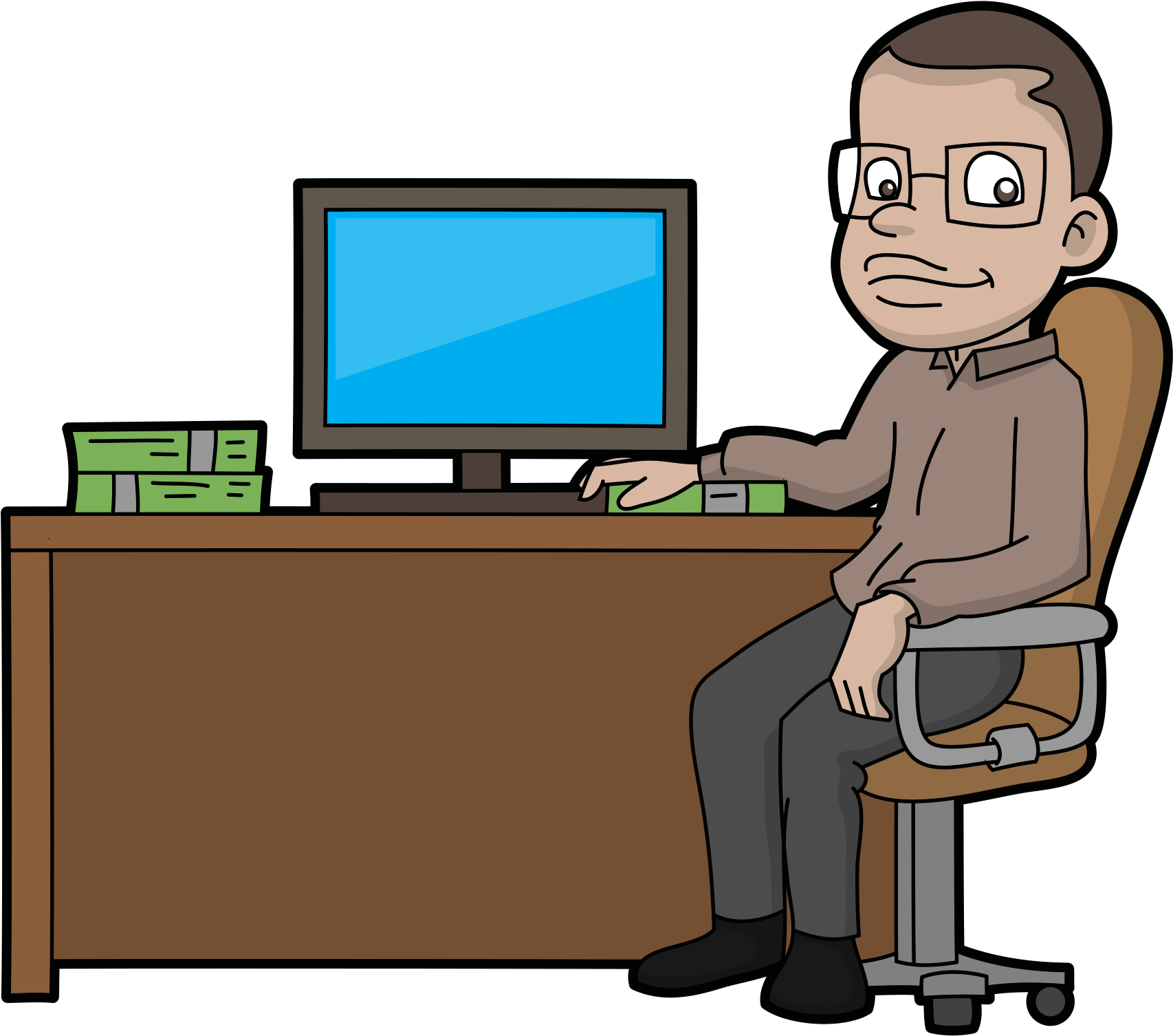 Congratulations! The PNG Image Has Been Downloaded (Computer Nerd Png ...