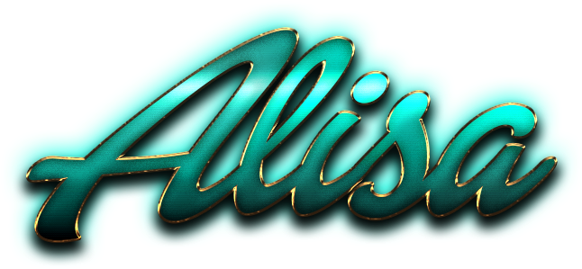 Congratulations! The PNG Image Has Been Downloaded (Alisa Name Logo Png ...