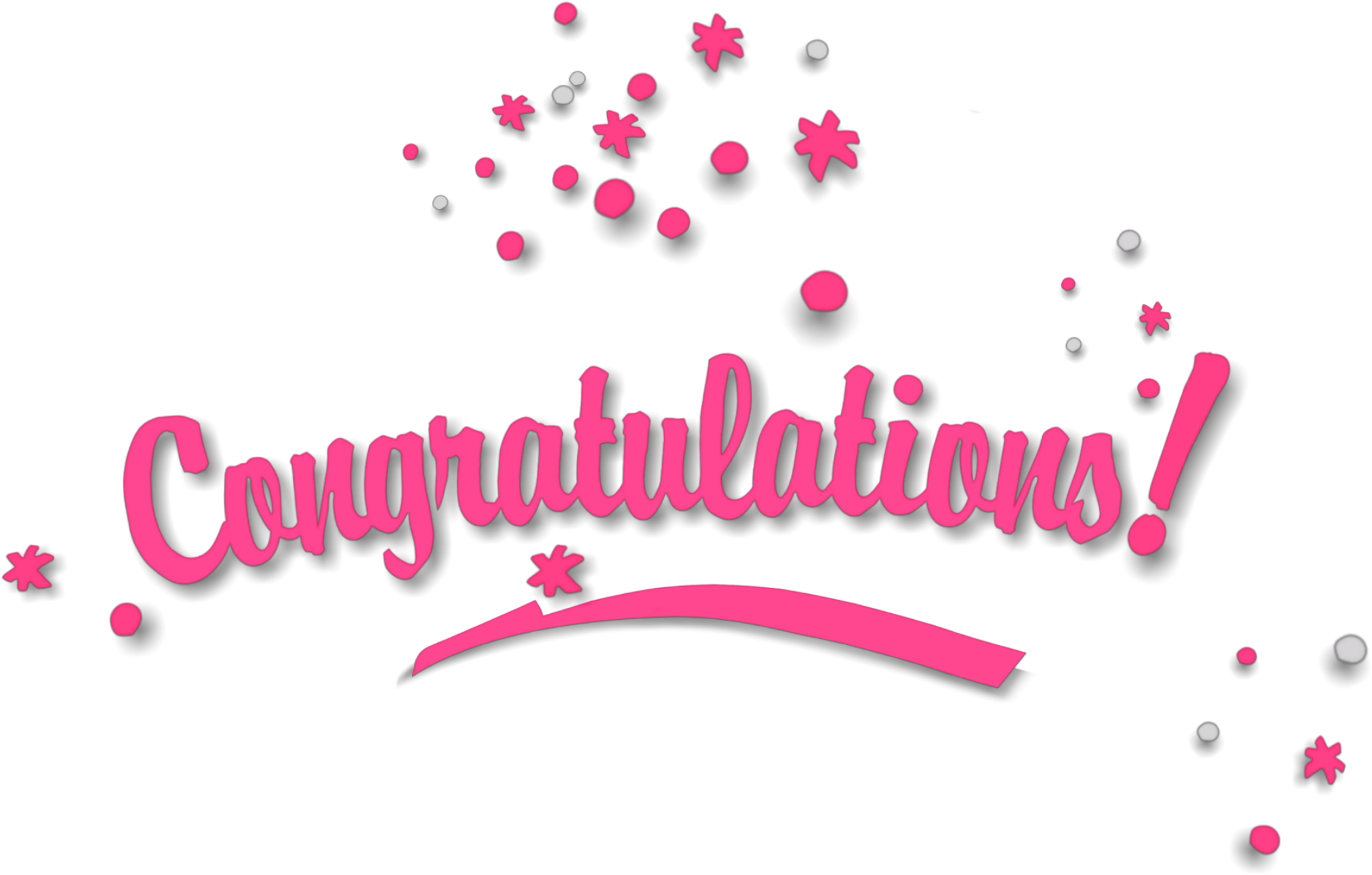 Congratulations! The PNG Image Has Been Downloaded (#congratulations #pink #award #celebrate ...