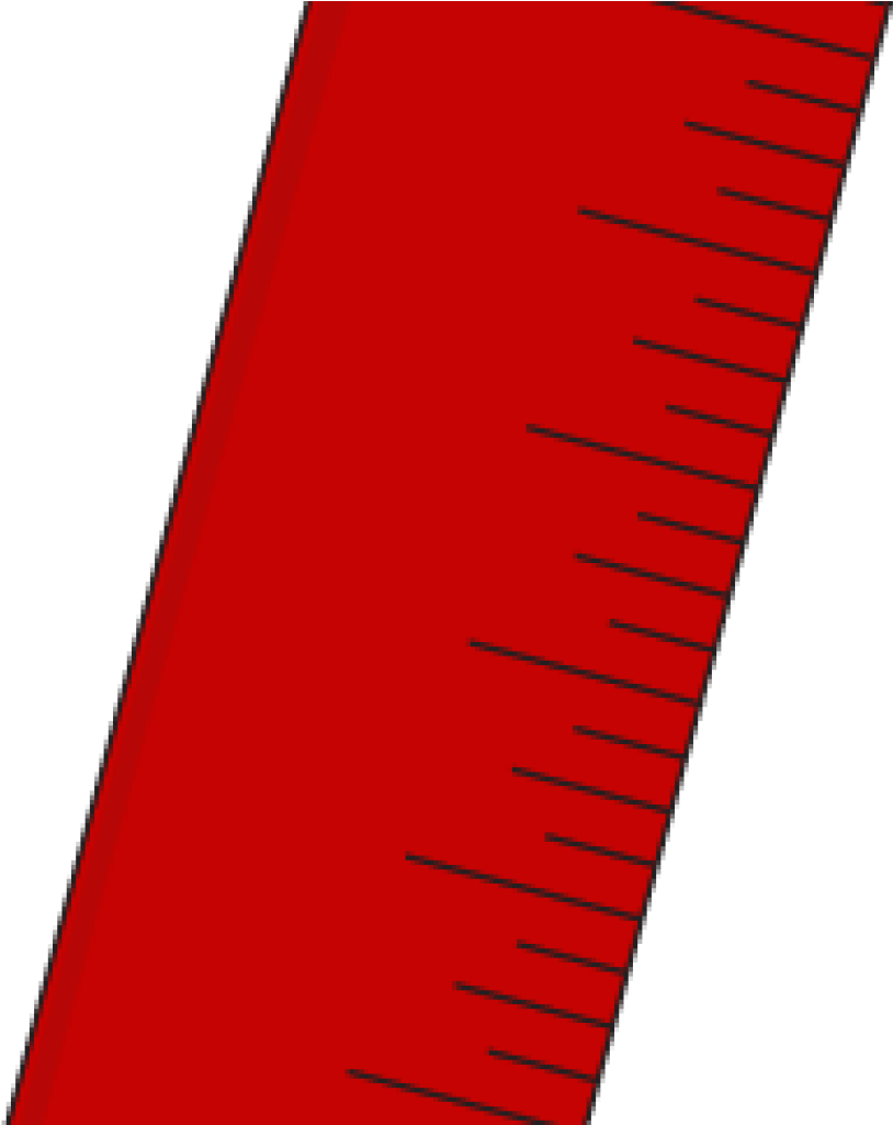 Congratulations! The PNG Image Has Been Downloaded (Ruler Clipart Red ...