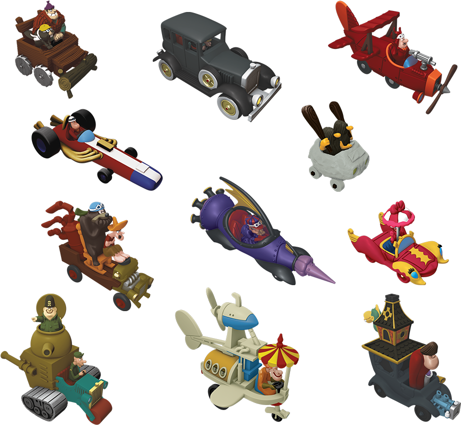 Congratulations! The PNG Image Has Been Downloaded (Wacky Races Board ...