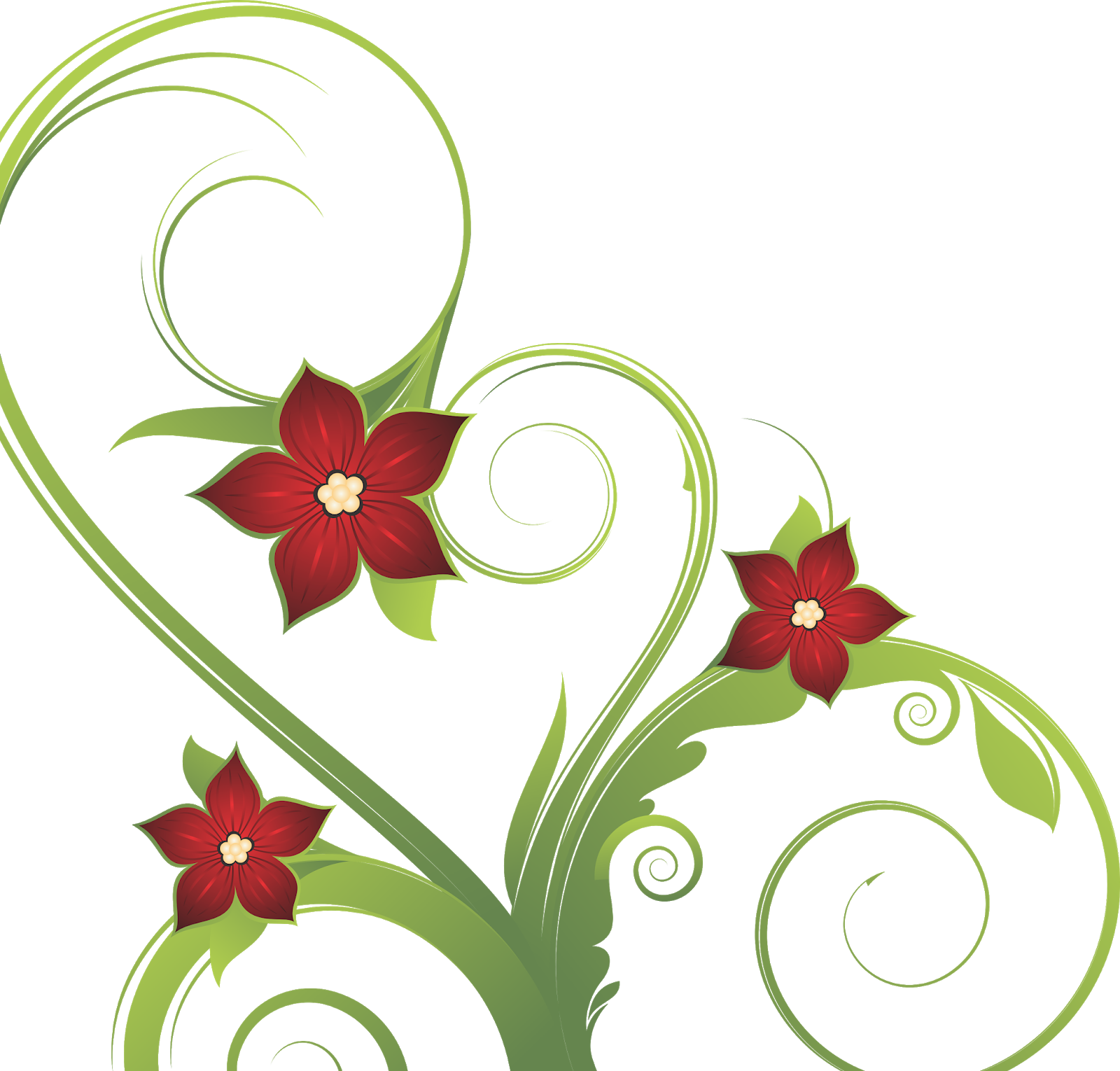 Congratulations! The PNG Image Has Been Downloaded (Floral Vector Png ...