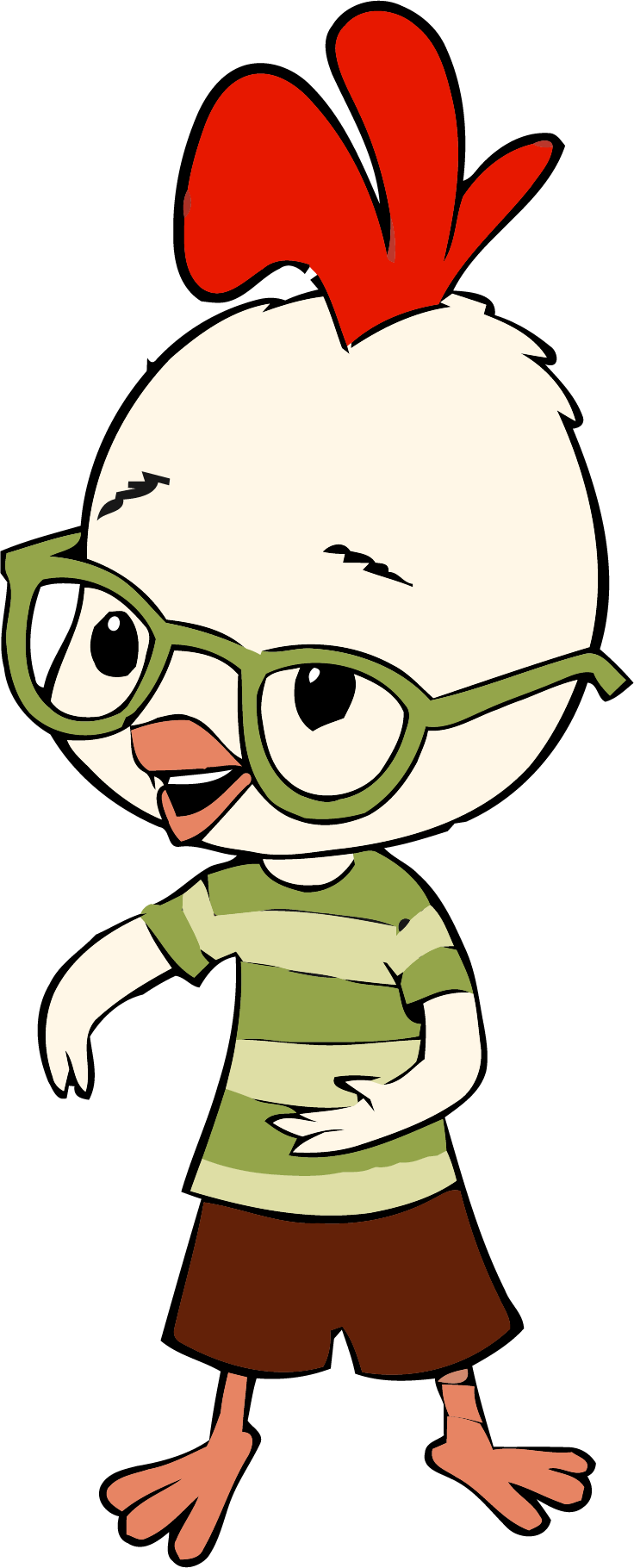 Congratulations! The PNG Image Has Been Downloaded (Chicken Little Pose ...