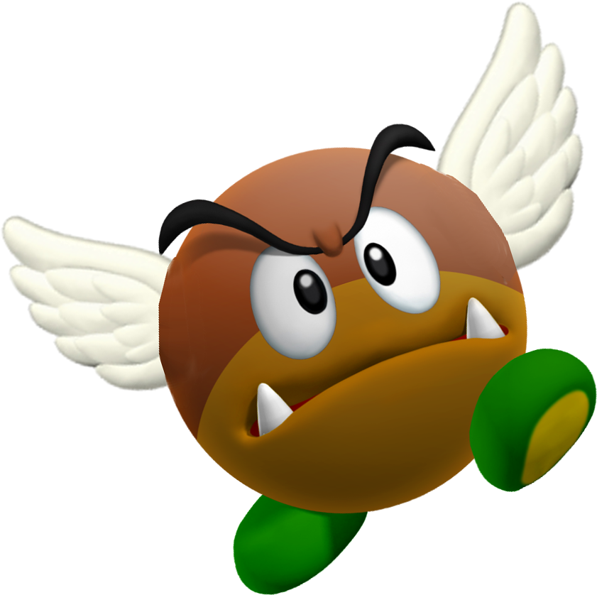 Congratulations! The PNG Image Has Been Downloaded (Flying Goomba , Png ...