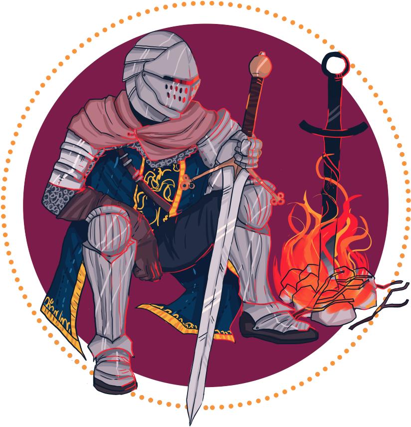 Congratulations! The PNG Image Has Been Downloaded (Dark Souls Bonfire ...