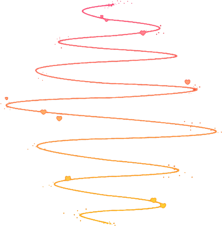 Yellow Swirl Line Design