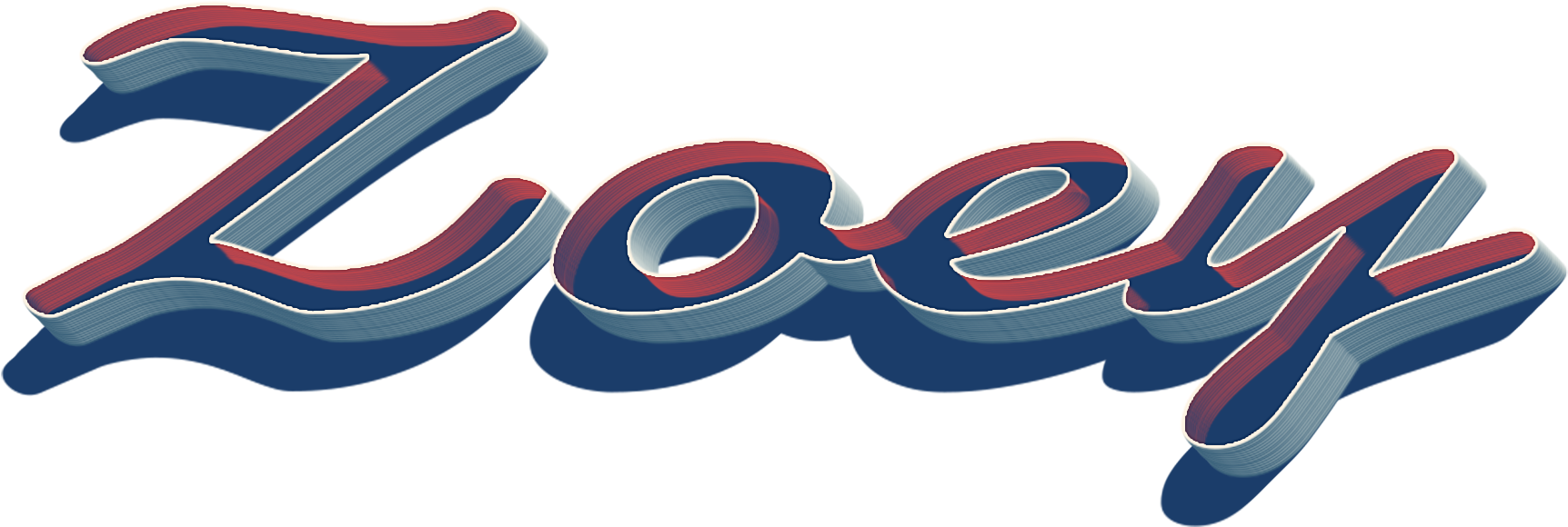 Congratulations! The PNG Image Has Been Downloaded (Zoey 3d Letter Png ...