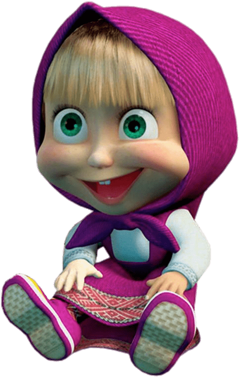 Congratulations! The PNG Image Has Been Downloaded (Masha Big Smile ...