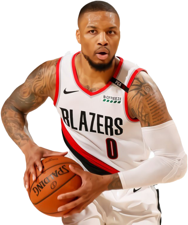Congratulations! The PNG Image Has Been Downloaded (Damian Lillard ...