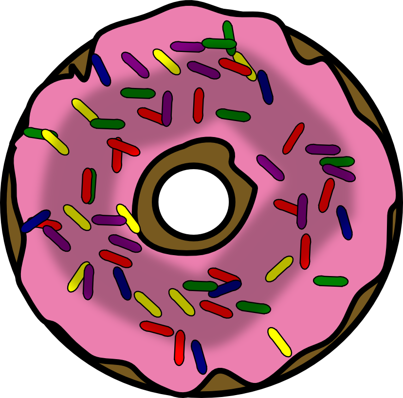 Congratulations! The PNG Image Has Been Downloaded (Simpsons Donut Png ...