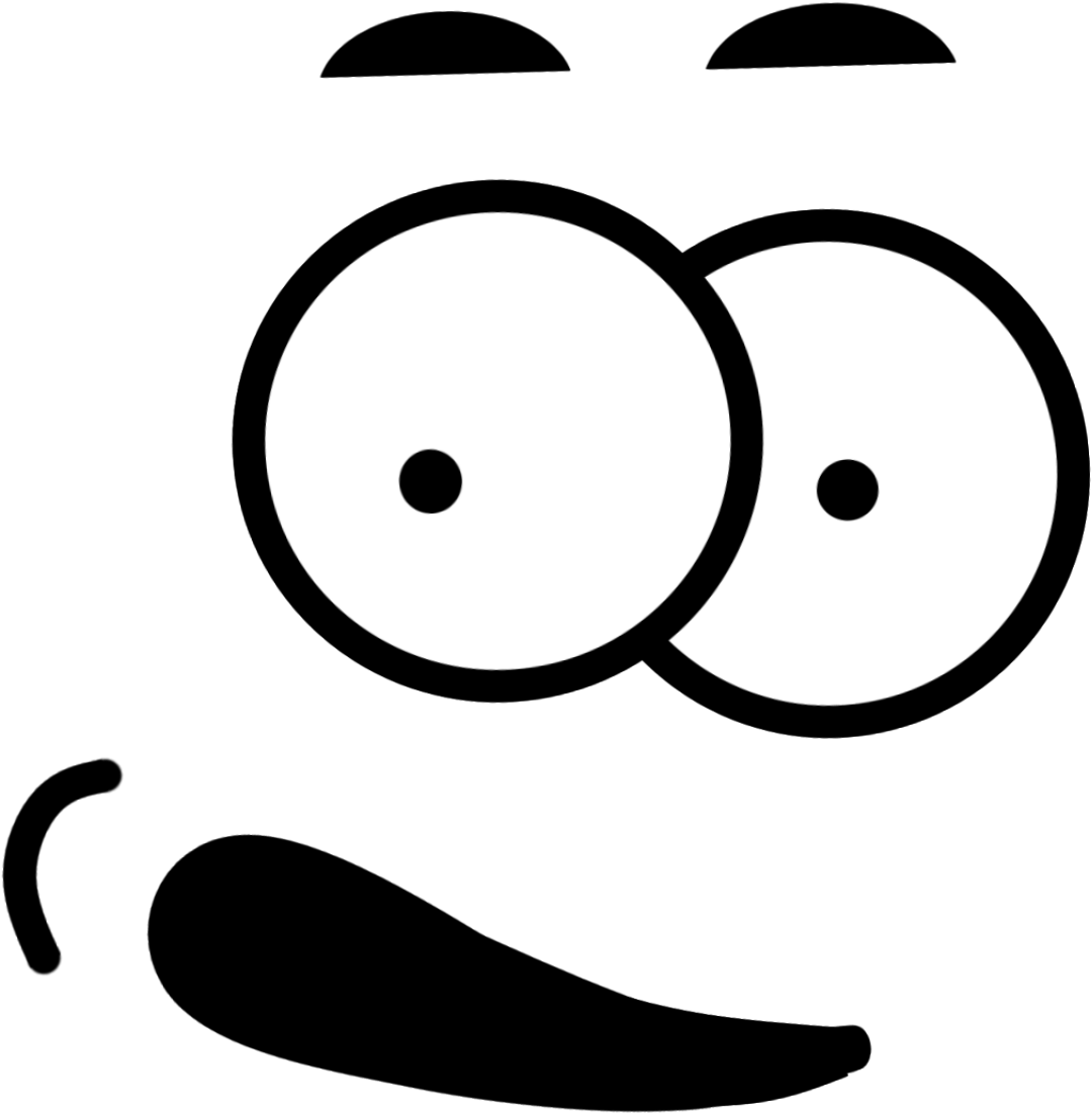 Congratulations! The PNG Image Has Been Downloaded (Cute Outline Face ...