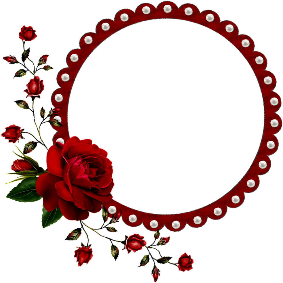 Congratulations! The PNG Image Has Been Downloaded (Red Flower Circle ...