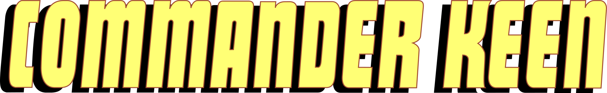 Congratulations! The PNG Image Has Been Downloaded (Commander Keen Logo ...