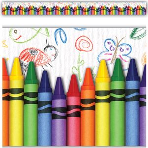 Congratulations! The PNG Image Has Been Downloaded (Crayons Border Trim ...